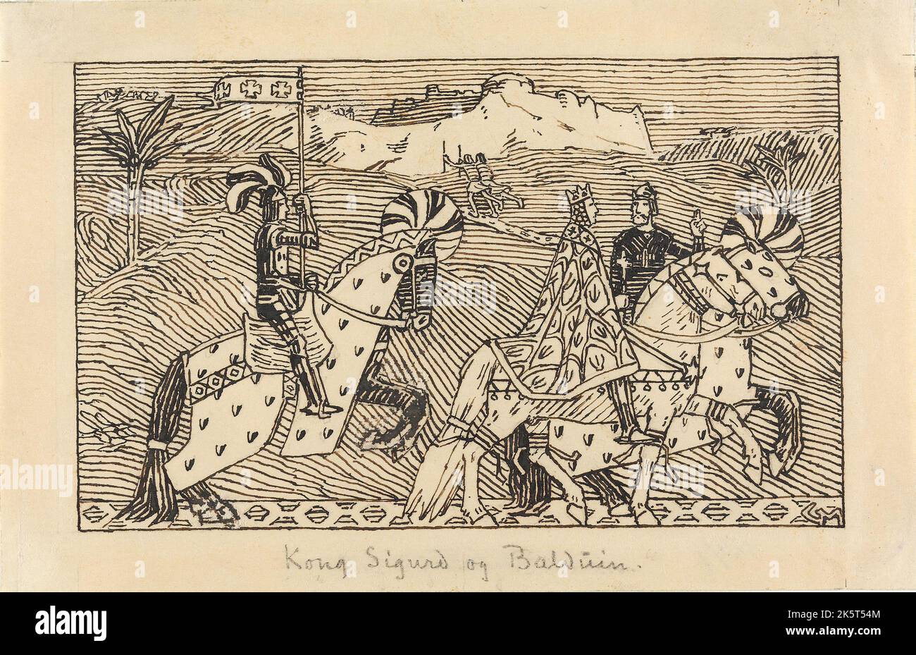 King baldwin ii jerusalem hi-res stock photography and images - Alamy