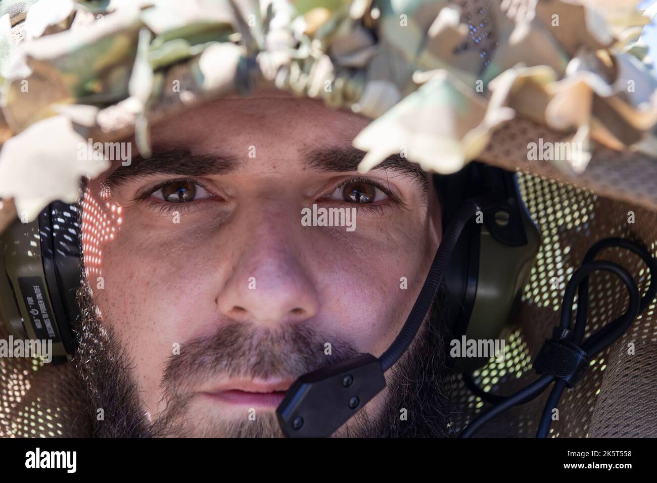 special operations soldiers team preparing tactical and communication ...