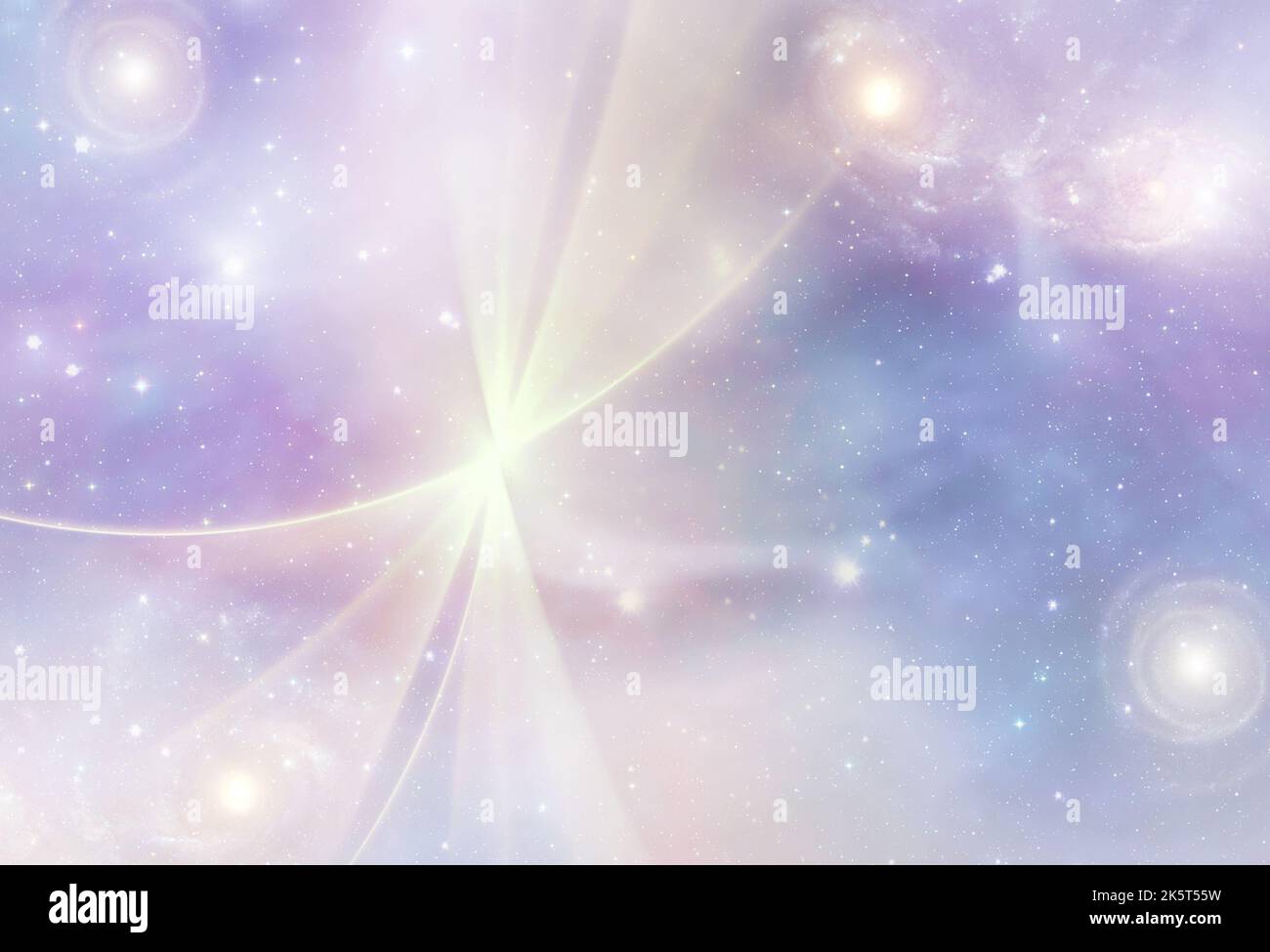 abstract mystic mystical magic fantasy background in pastel colors and ...