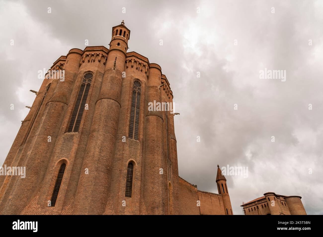 The Chevet of Cathedral Basilica of Saint Cecilia (aka Albi Cathedral ...