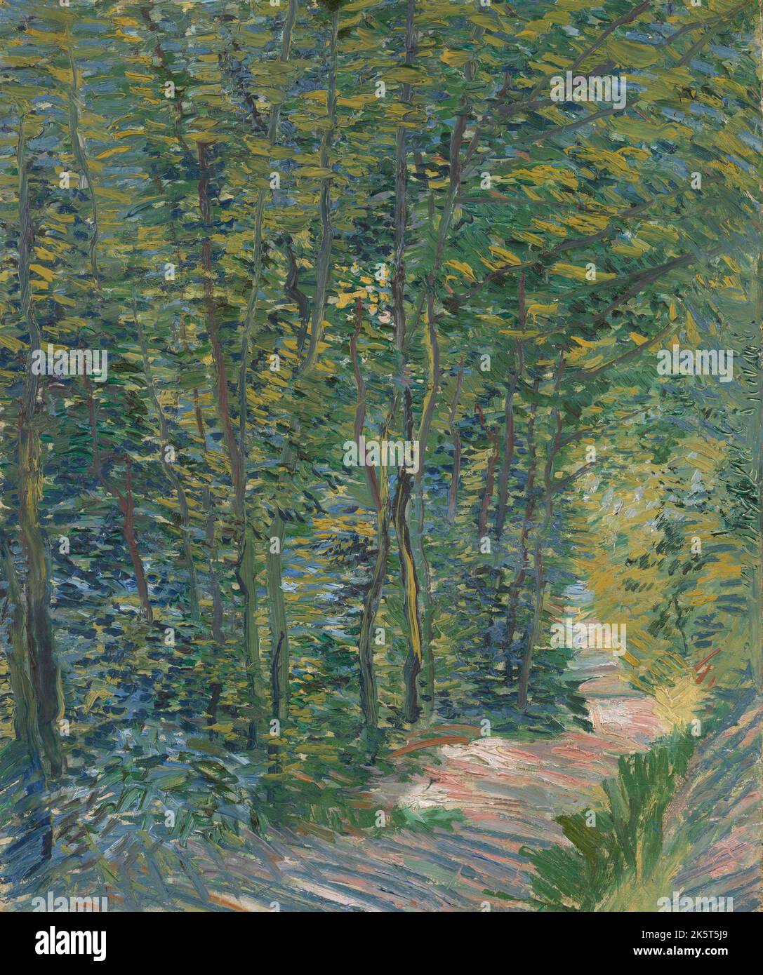 Path in the Woods, 1887. Found in the collection of the Van Gogh Museum ...