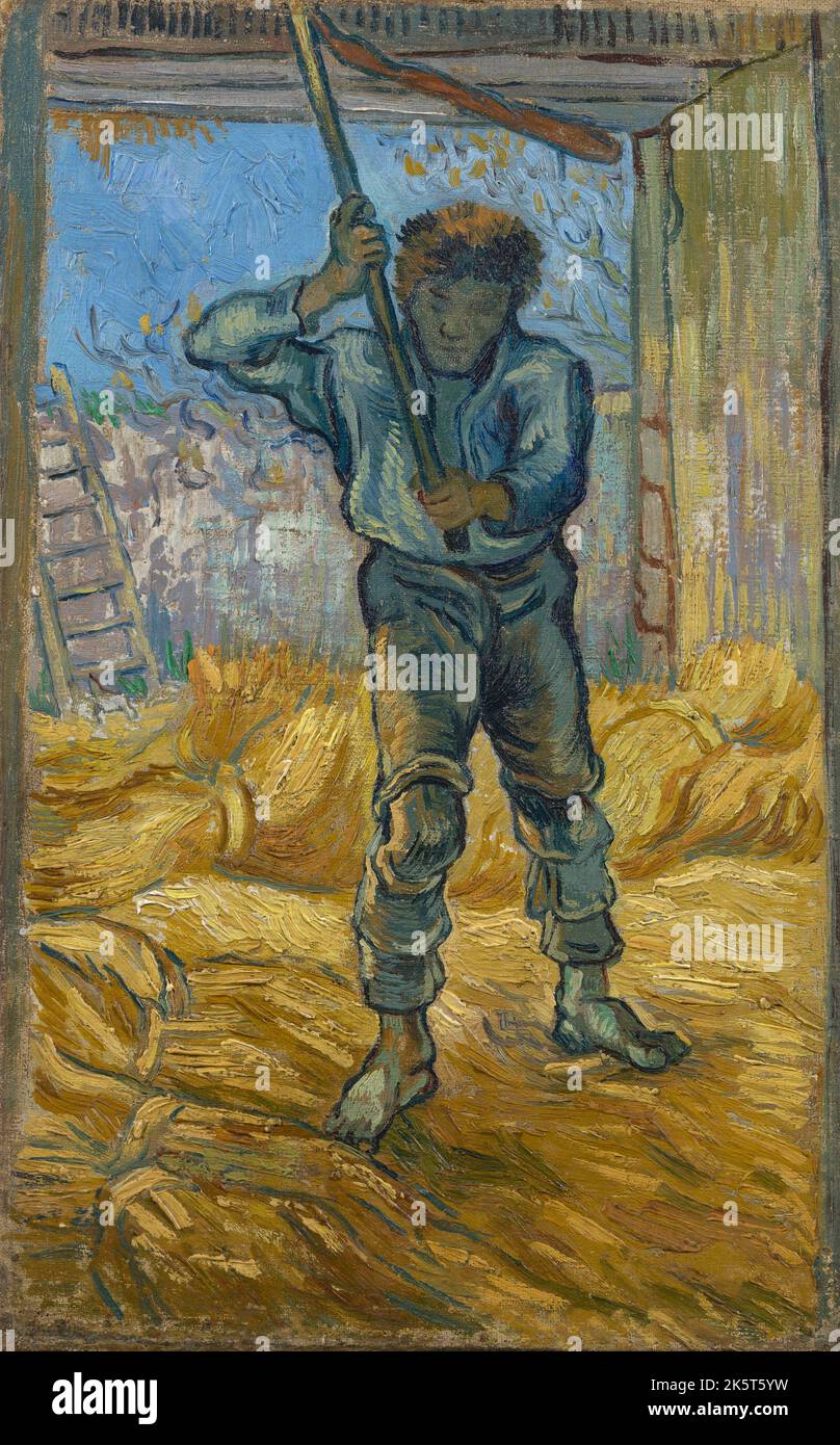 The Thresher (after Millet), 1889. Found in the collection of the Van ...