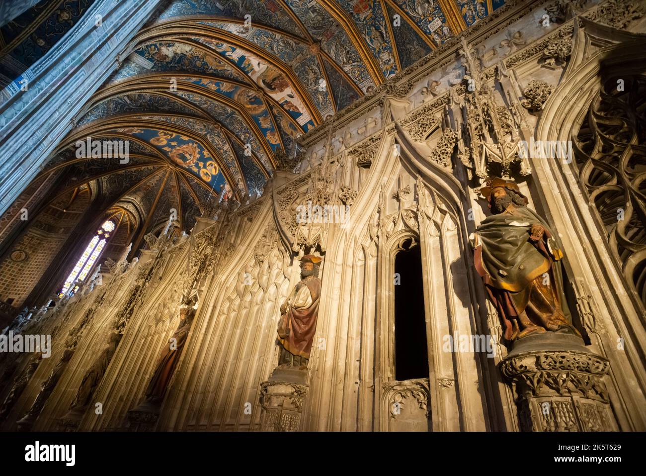 Cathedral Basilica of Saint Cecilia (aka Albi Cathedral). Built between ...