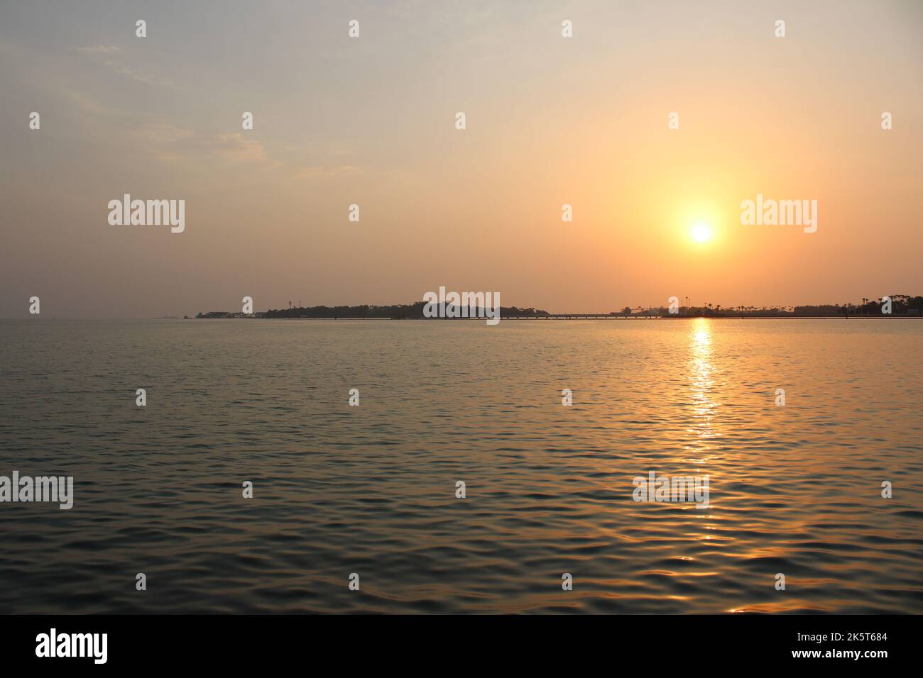 A beautiful evening and sunset on the Jeddah Corniche. A beautiful ...