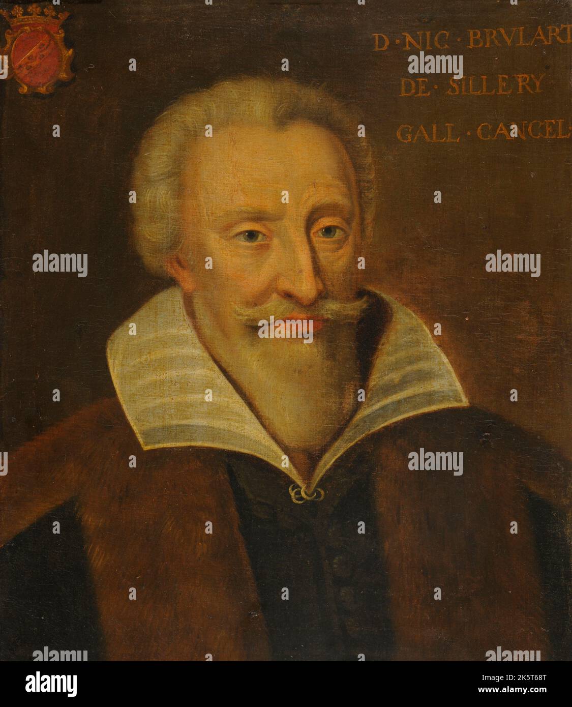 Portrait of Nicolas Brûlart de Sillery (1544-1624), First third of 17th ...
