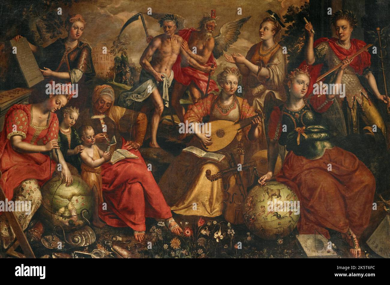 Allegory of the Seven Liberal Arts, Second half of the16th . Private ...