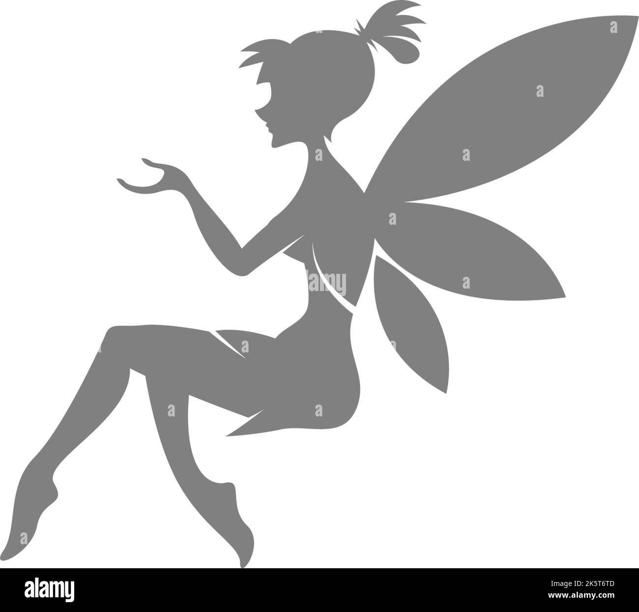 Fairy logo icon design illustration template Stock Vector Image & Art ...