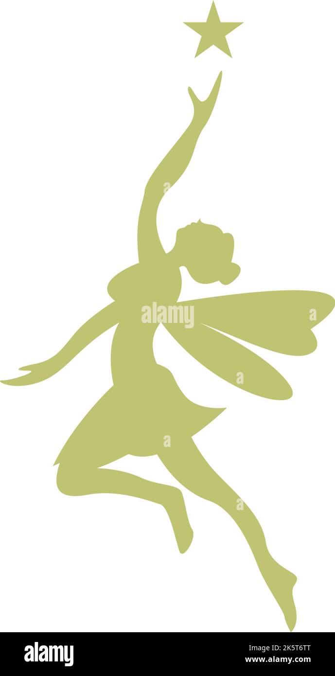 Fairy logo icon design illustration template Stock Vector Image & Art ...