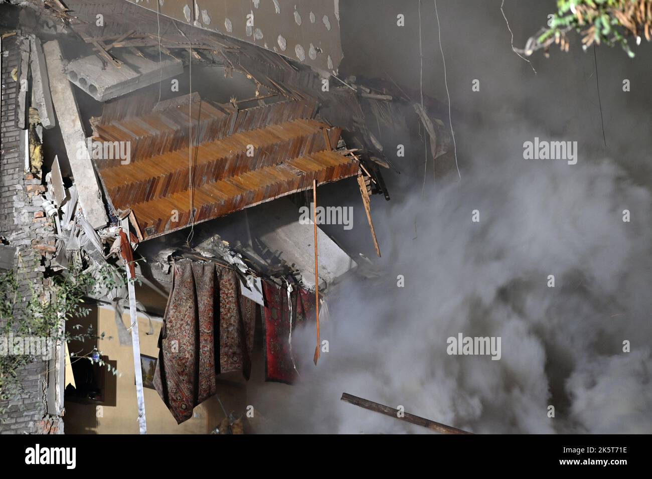 Zaporizhzhia, Ukraine. 10th Oct, 2022. ZAPORIZHZHIA, UKRAINE - OCTOBER ...