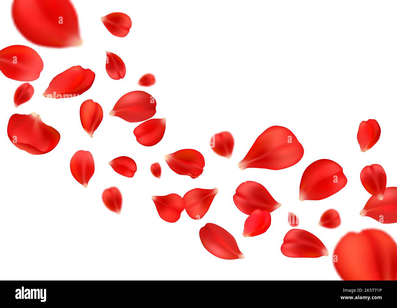 Flying rose petals background. Flower falling petals, Valentine ... Flying rose petals background. Flower falling petals, Valentine ...