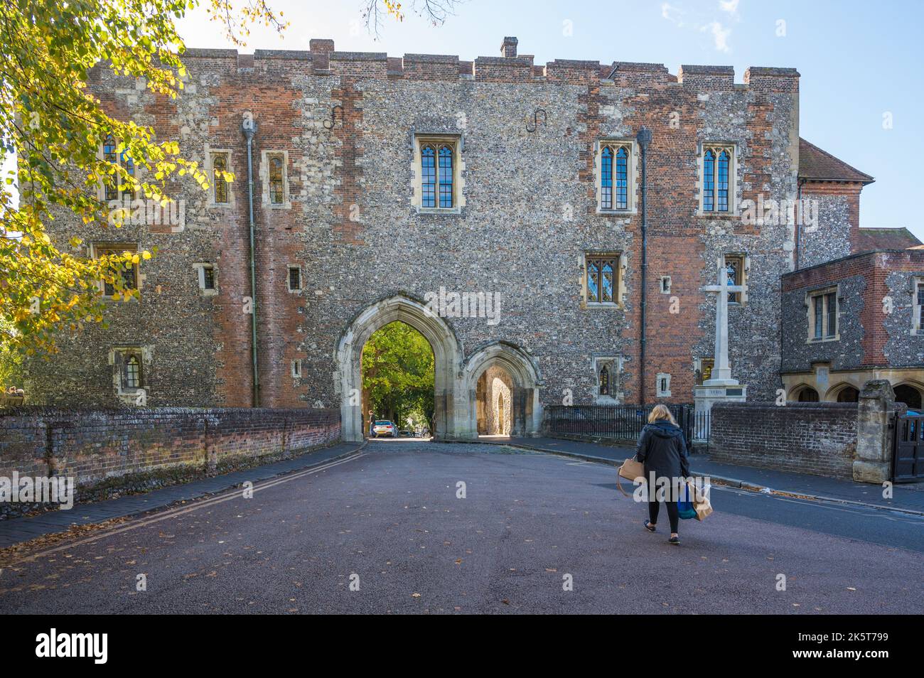 The Great Gateway of the Monastery. Last remaining building, except for ...