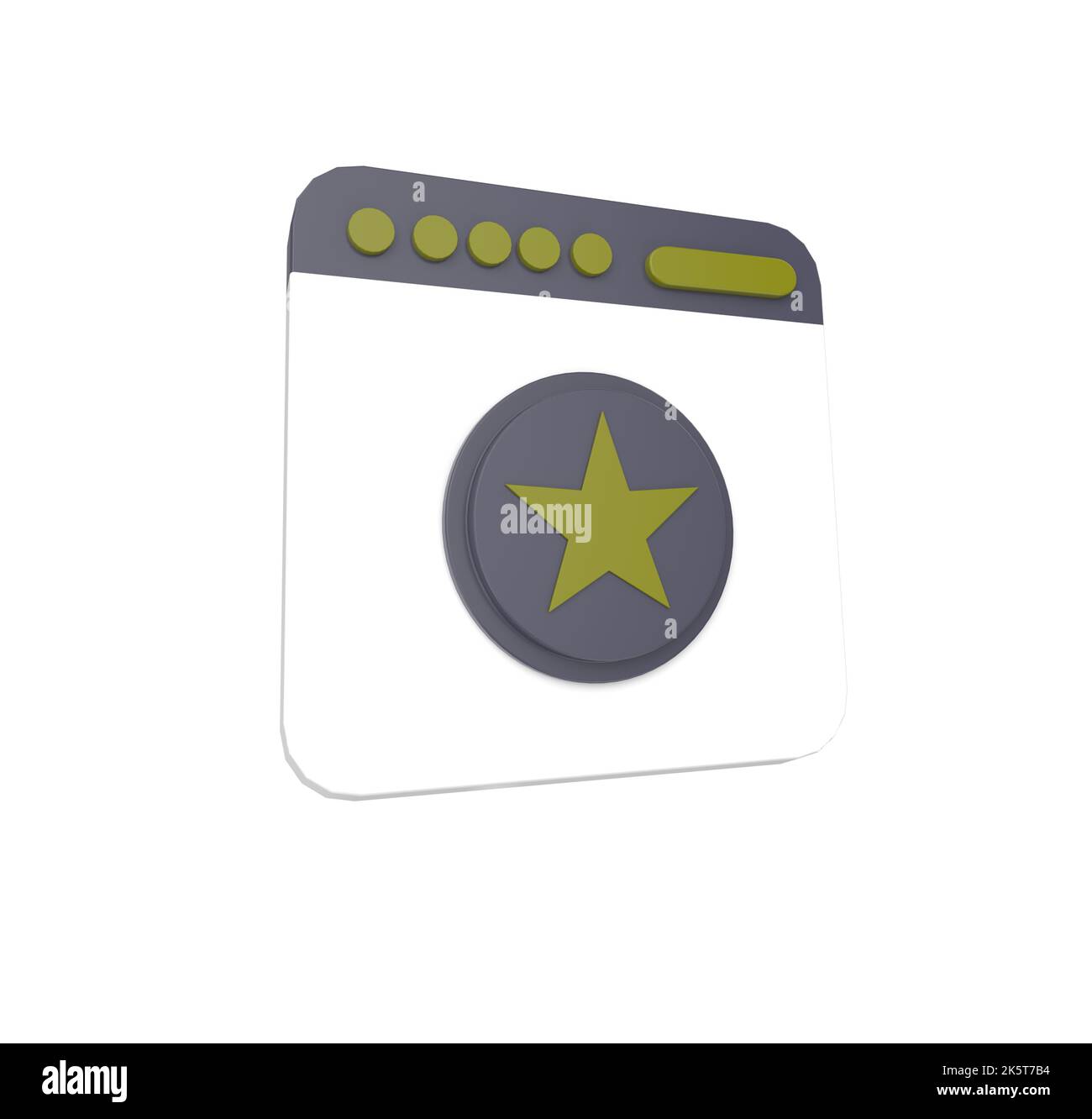 Minimal 3d Illustration Web Ui Ux Design Web Development Concept Web Design Computer Browser