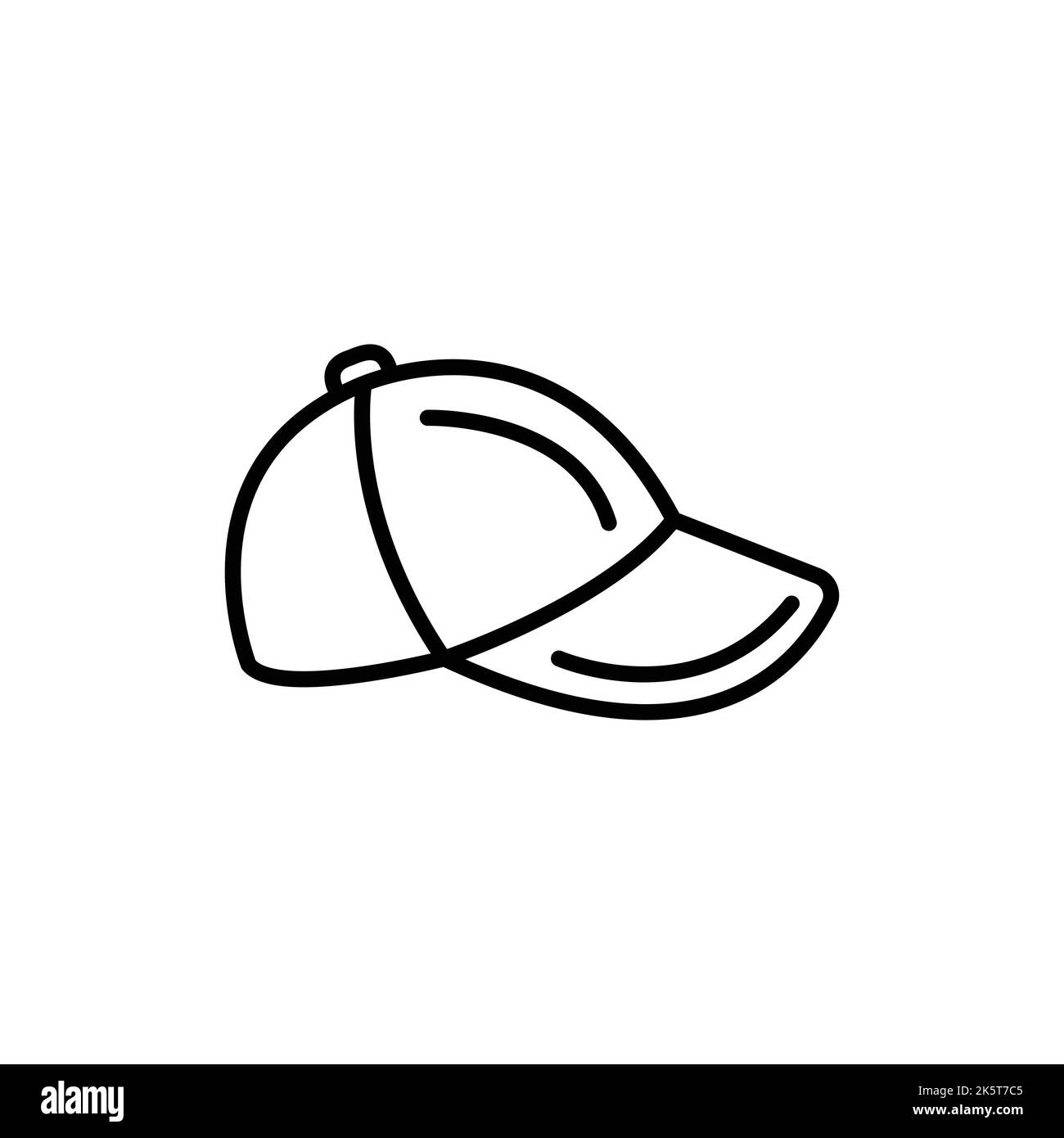 Cap icon. Element of clothes icon for mobile concept and web apps. Thin ...