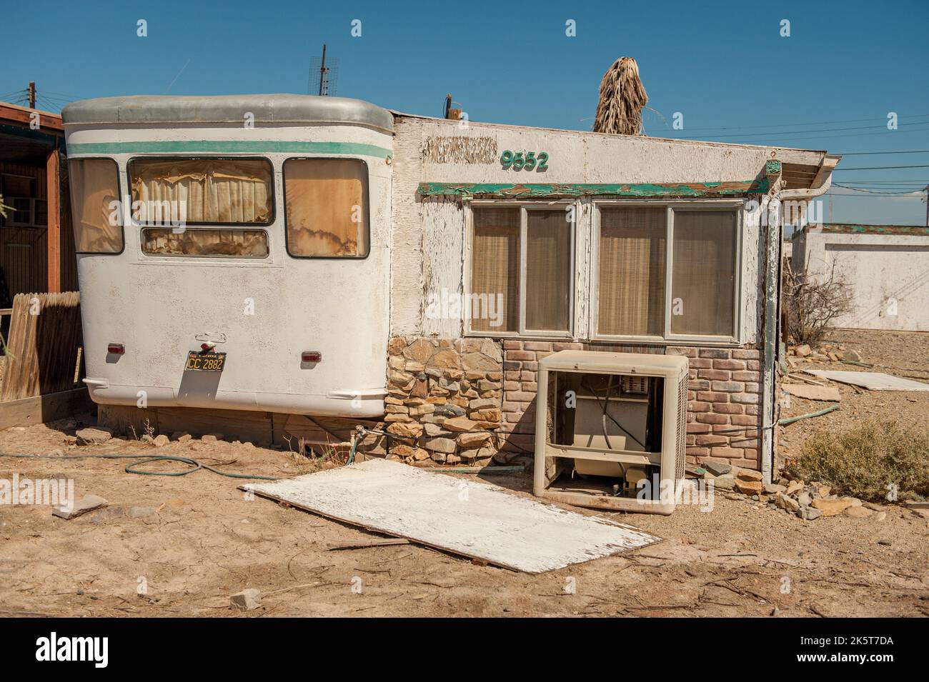Bombay Beach is a census-designate-place on the east shore of Salton ...