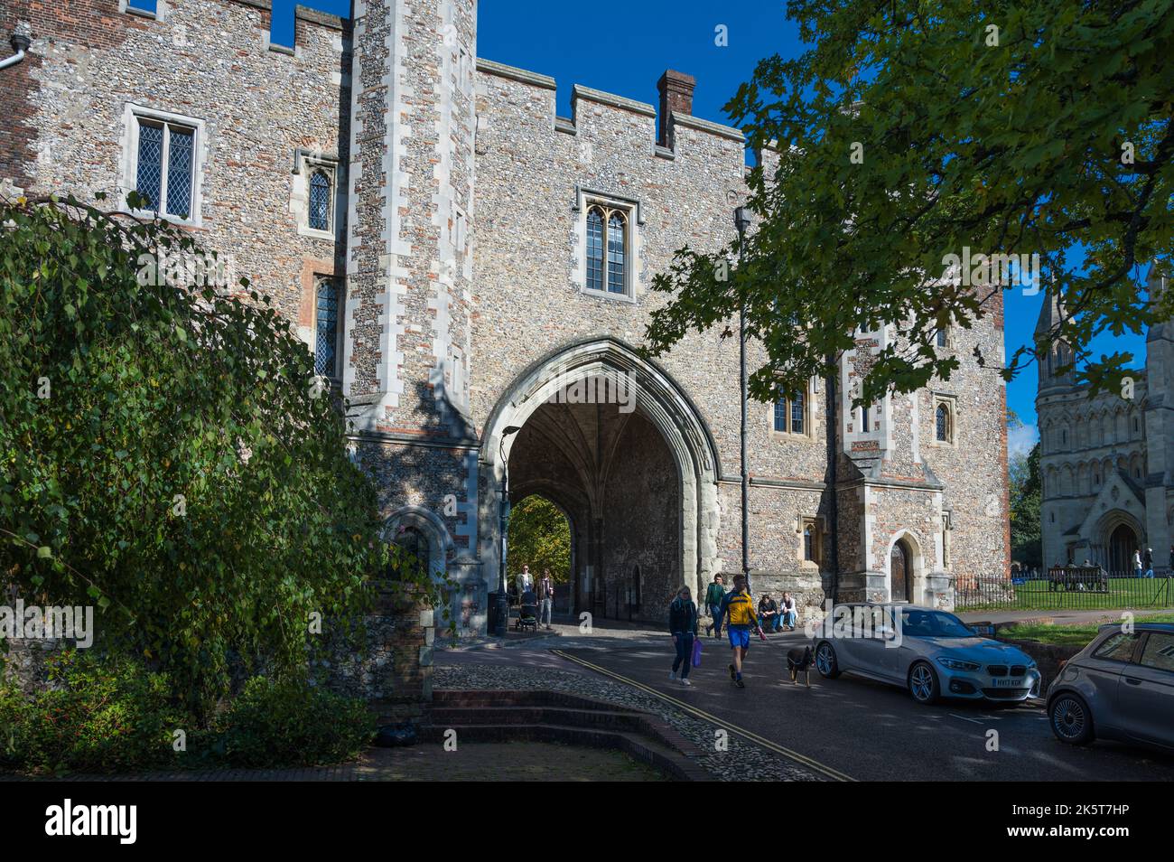 The Great Gateway of the Monastery. Last remaining building, except for ...