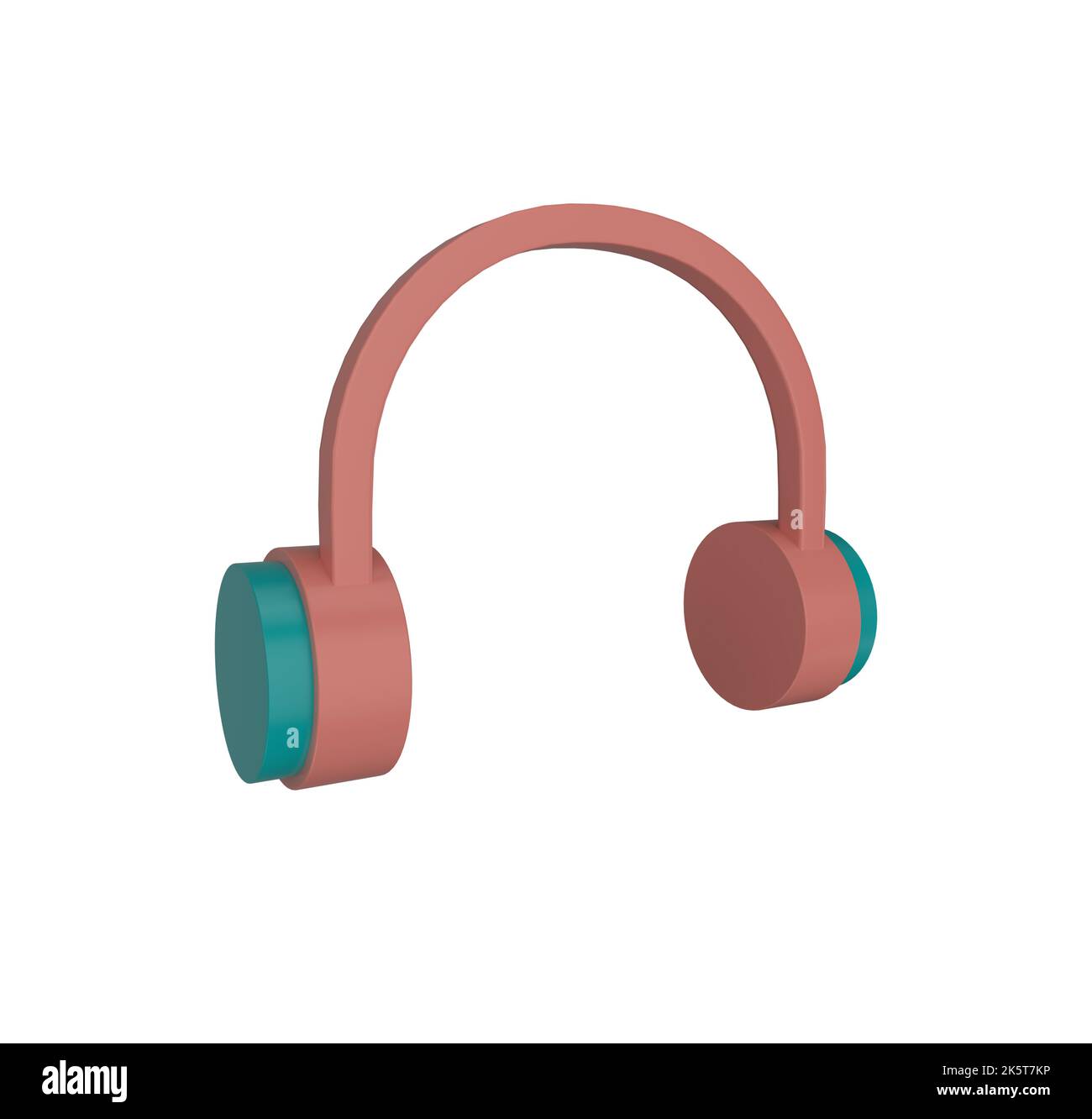 Black render 3d headphone Cut Out Stock Images & Pictures - Alamy