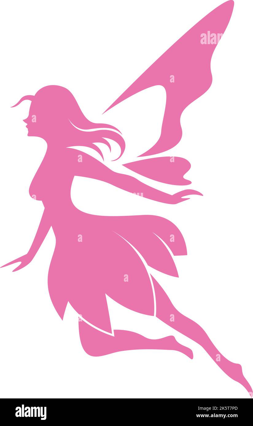Fairy logo icon design illustration template Stock Vector Image & Art ...
