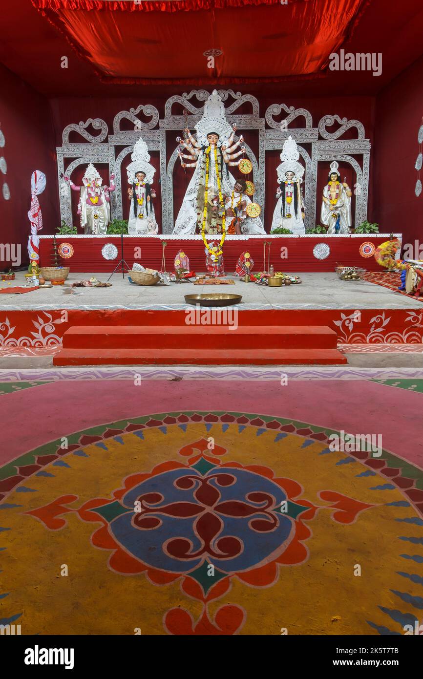 Minto Road Puja Samiti, Kali Mandir , New Delhi , India ,Dt-02 Oct 2022 ...