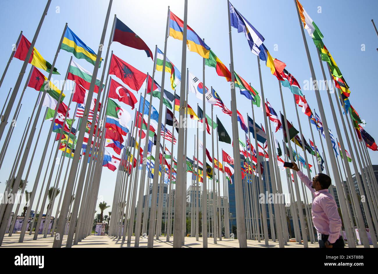 2022-10-05 10:31:53 Photo taken on 05 October 2022. A man takes a ...