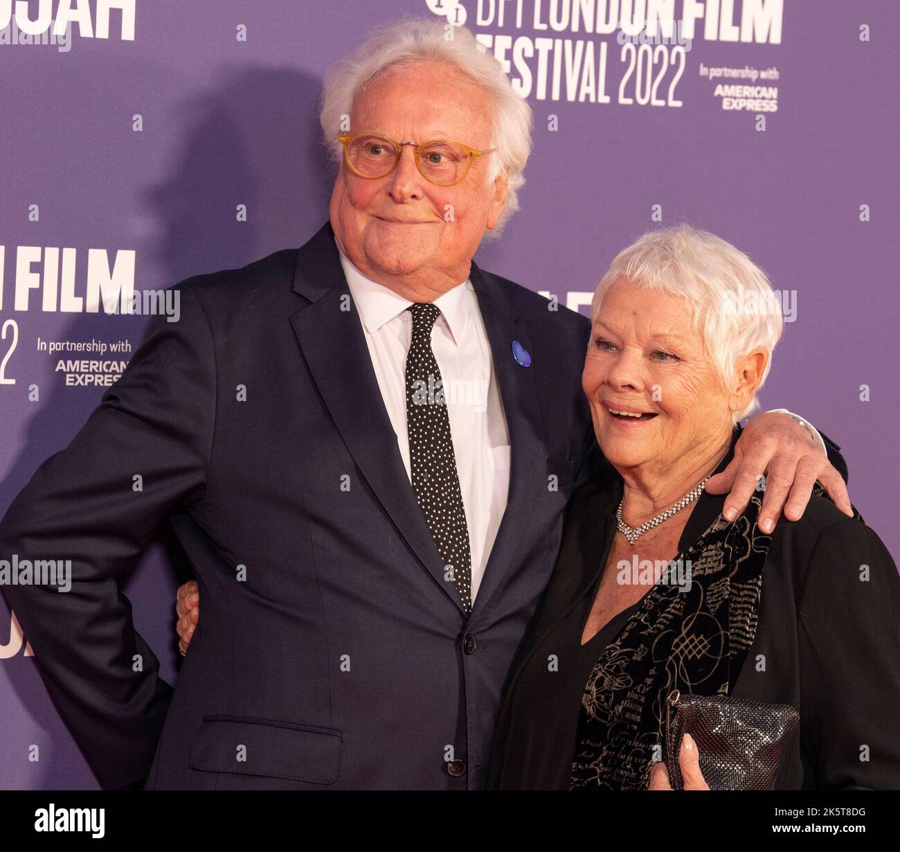 London, UK. 09th Oct, 2022. Dame Judi Dench and Sir Richard Eyre attend ...