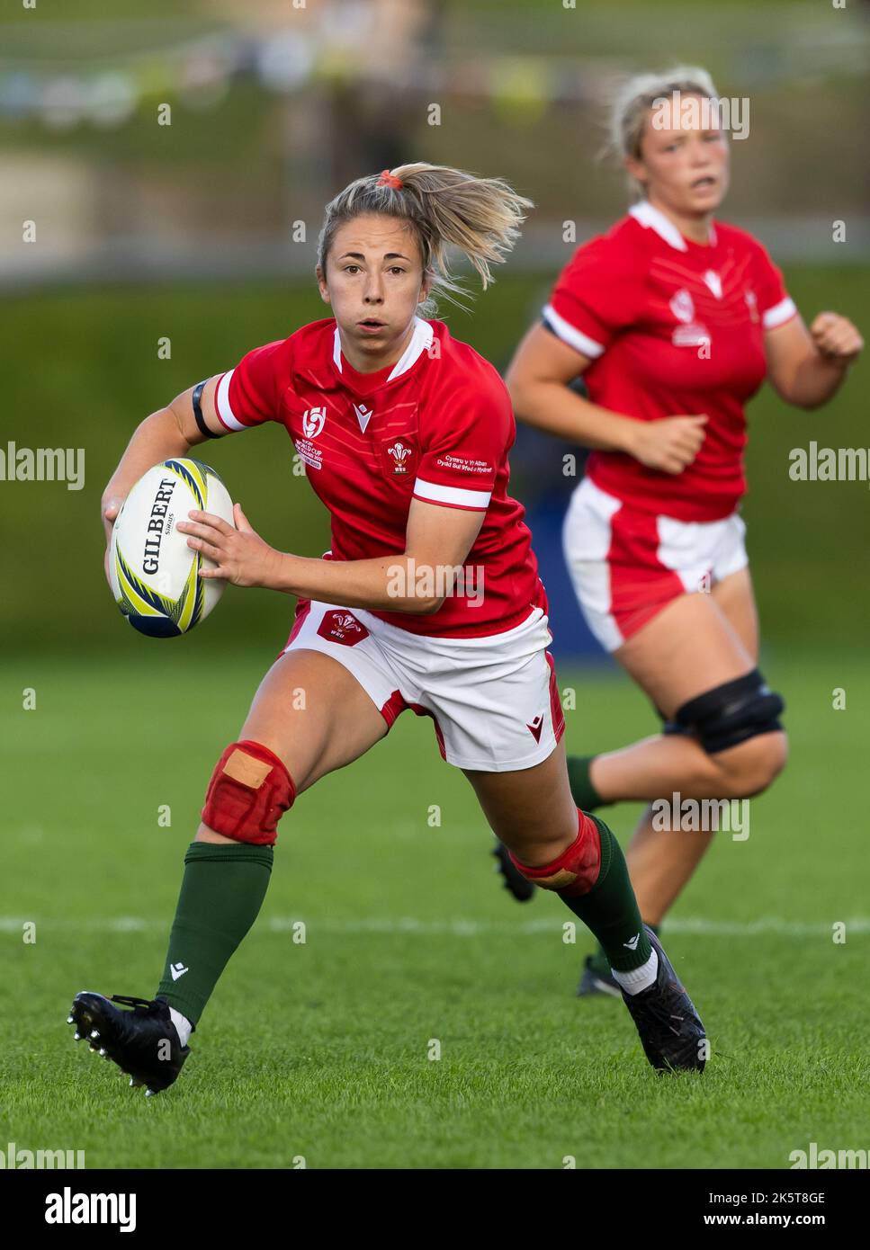 Wales' Elinor Snowsill during the Women's Rugby World Cup group stage ...