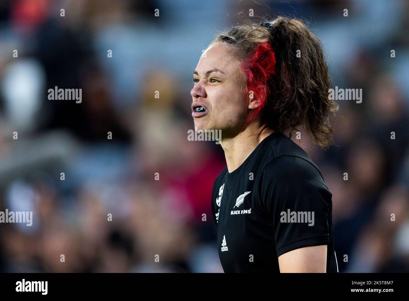 New Zealand's Ruby Tui during the Women's Rugby World Cup 2021 match at ...
