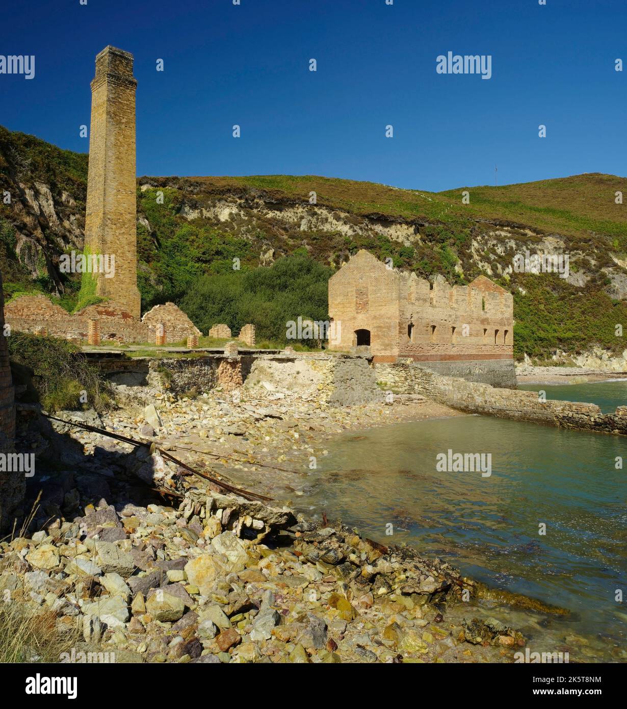 Porth Wen, Brickworks, Llanbadrig, Anglesey, North Wales, United ...