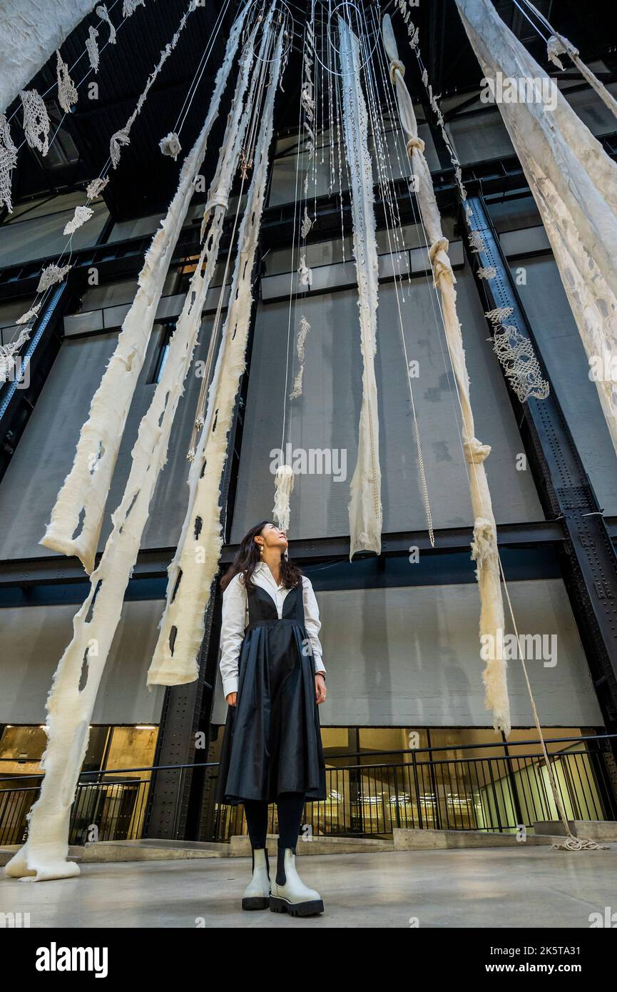London, UK. 10th Oct, 2022. Hyundai Commission: Cecilia Vicuña, Brain ...