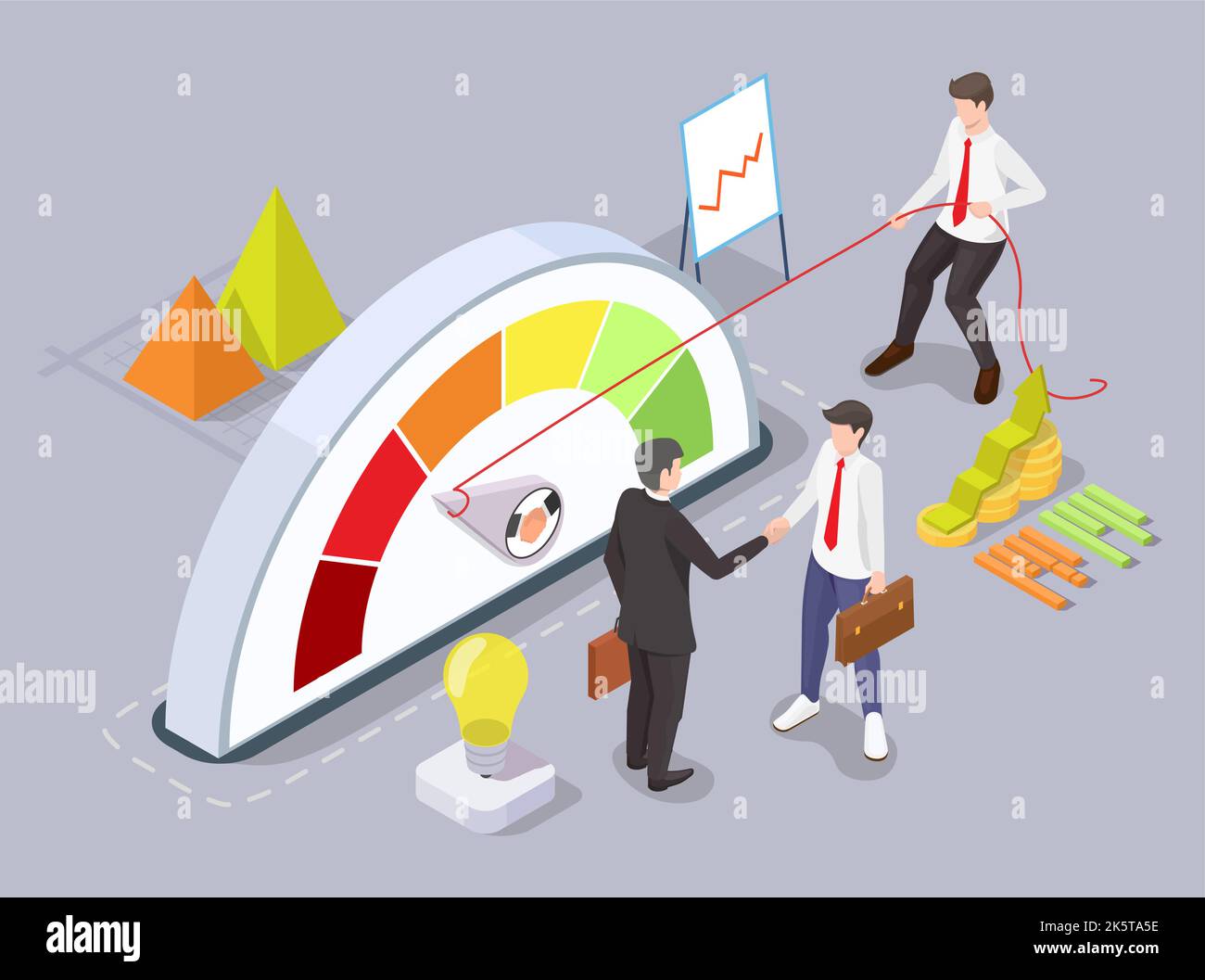 Partner trust Stock Vector Images - Alamy
