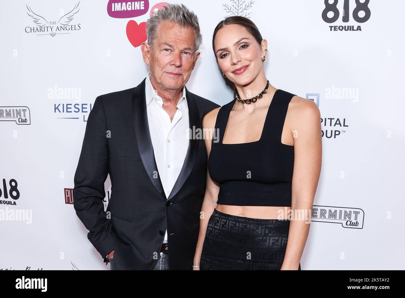 LOS ANGELES, CALIFORNIA, USA - OCTOBER 09: Canadian musician David ...