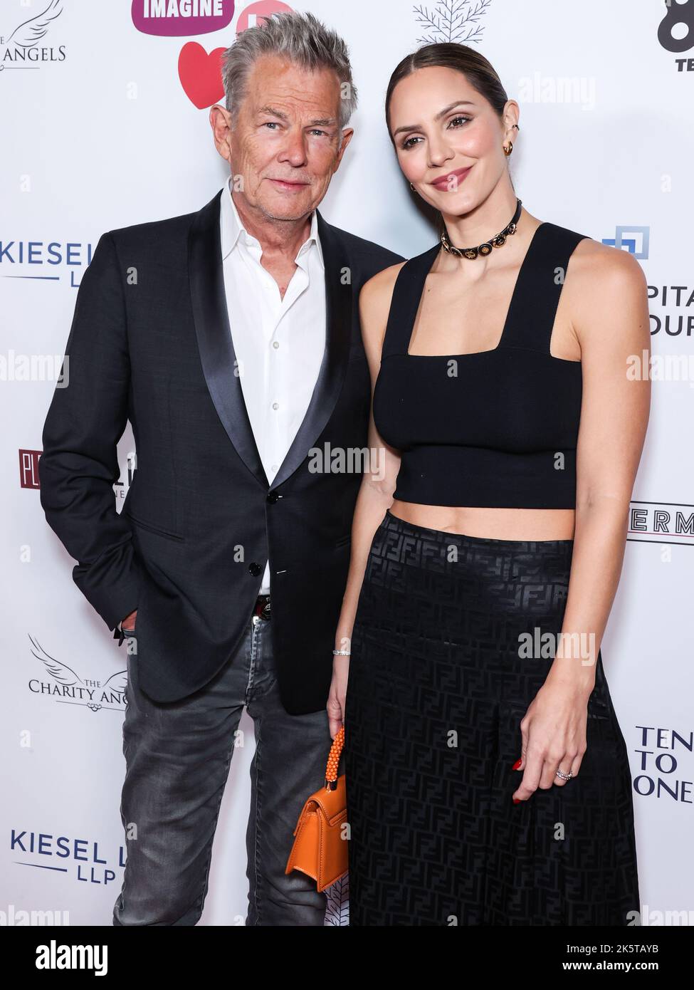 LOS ANGELES, CALIFORNIA, USA - OCTOBER 09: Canadian musician David ...