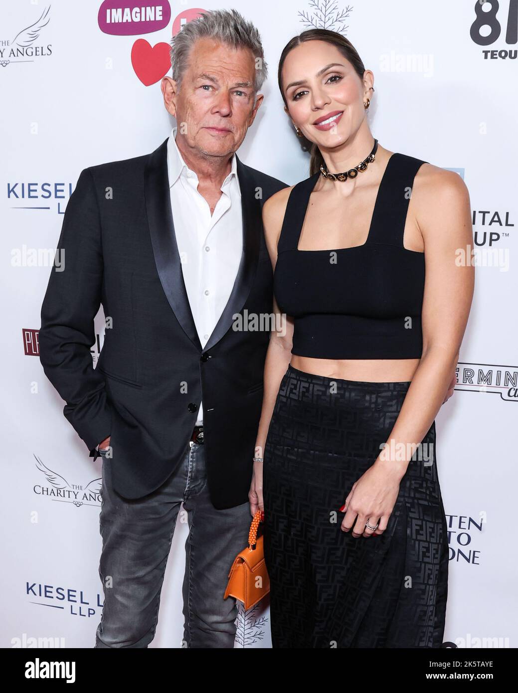 LOS ANGELES, CALIFORNIA, USA - OCTOBER 09: Canadian musician David ...