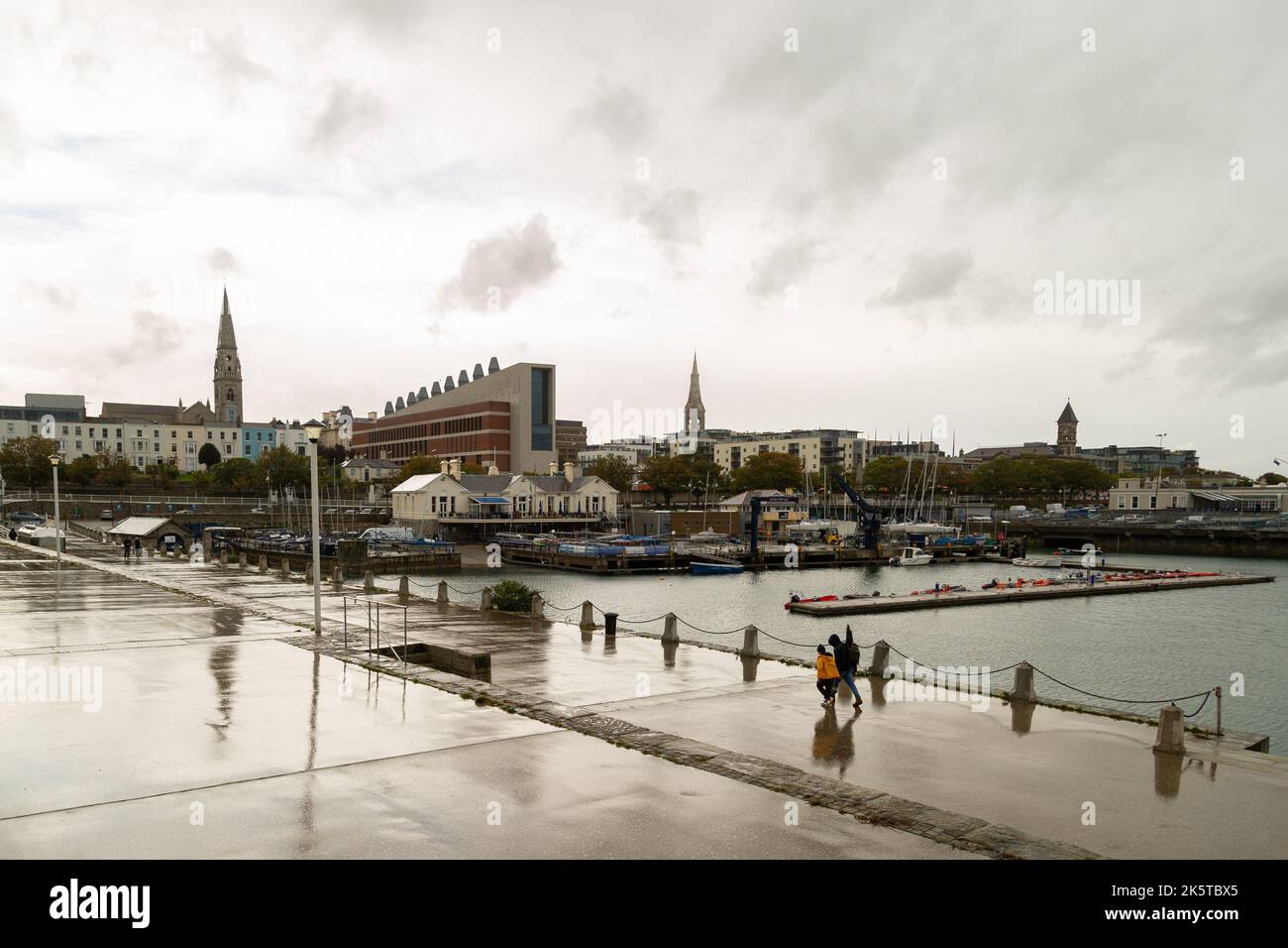 Dun laoghaire harbour dublin hi-res stock photography and images - Alamy