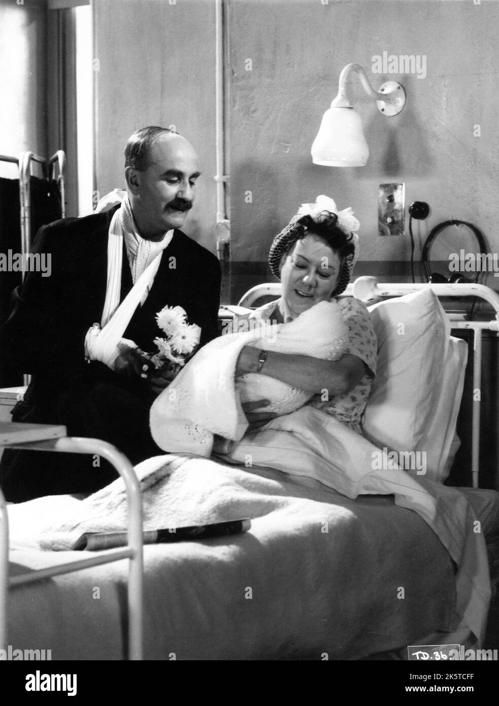 WARREN MITCHELL as young Alf Garnett and DANDY NICHOLS as young Else ...