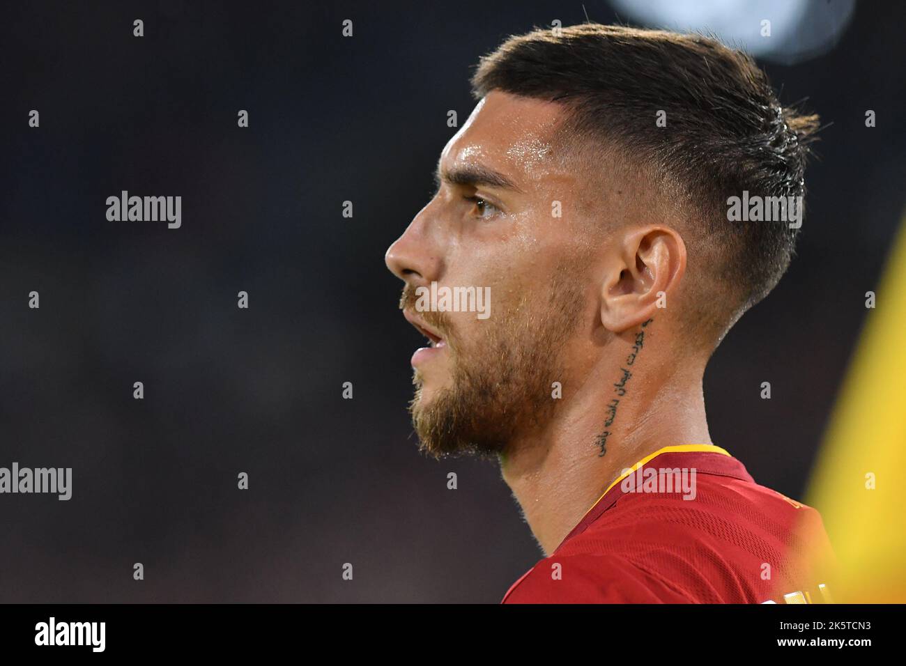 Rome, Italy. 09th Oct, 2022. Lorenzo Pellegrini of AS Roma during ...