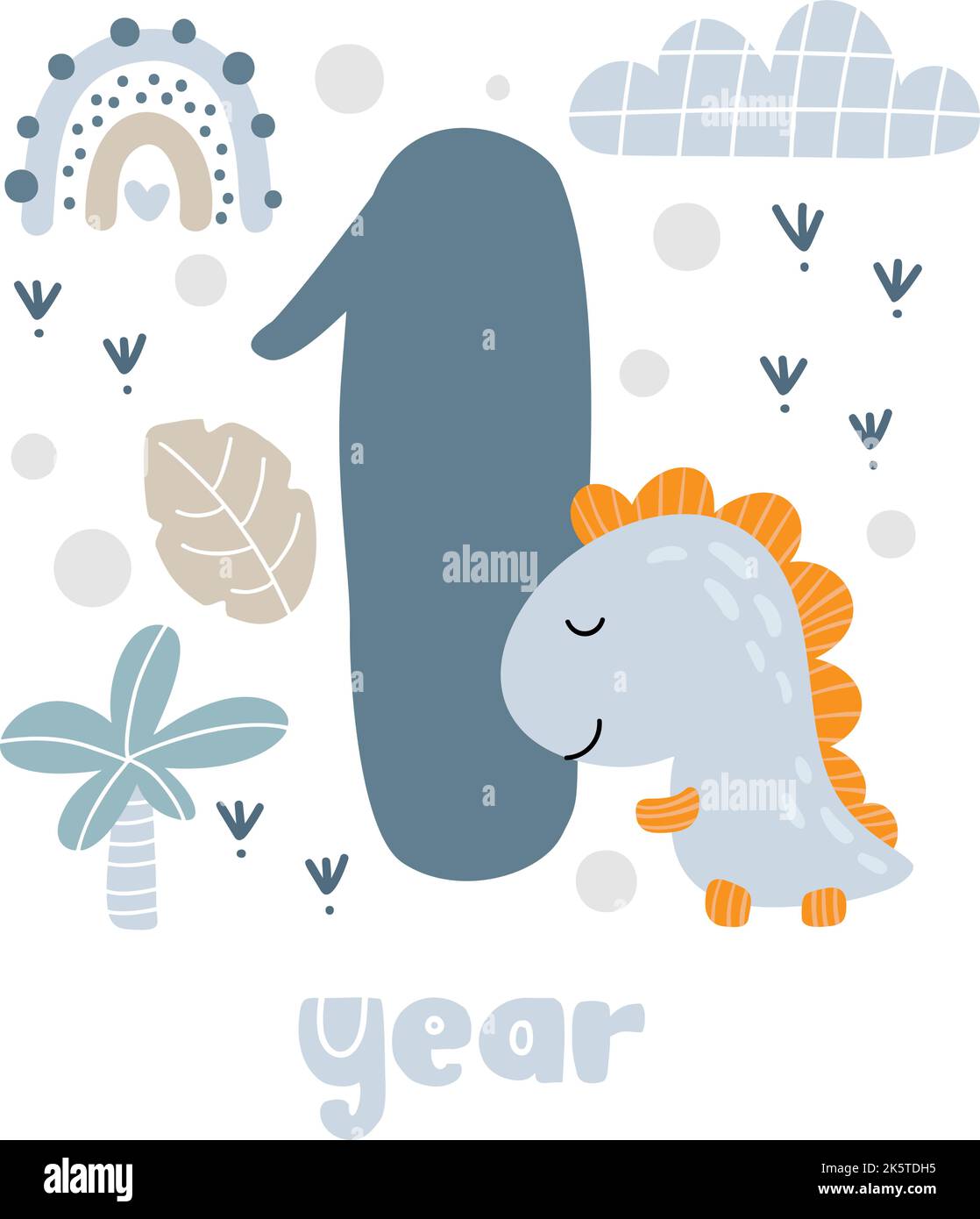 1 year baby boy Stock Vector Images - Alamy