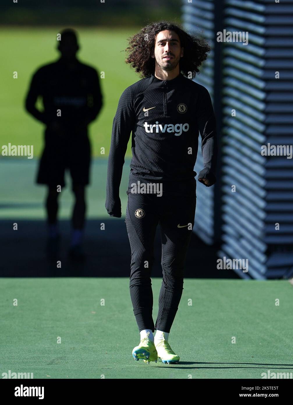 Chelsea's Marc Cucurella during a training session at The Cobham ...
