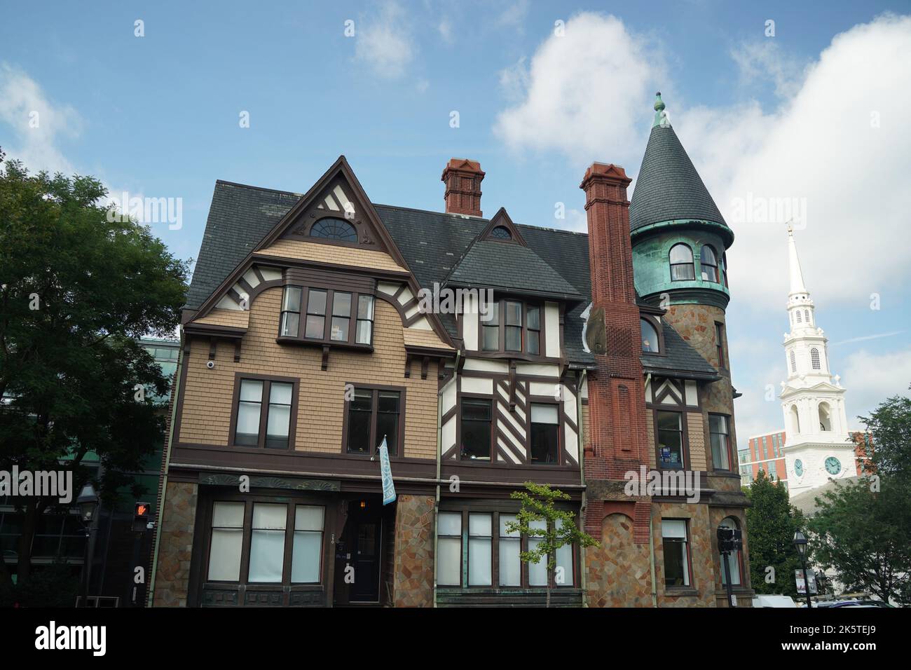 providence rhode island capital historical buildings Stock Photo - Alamy