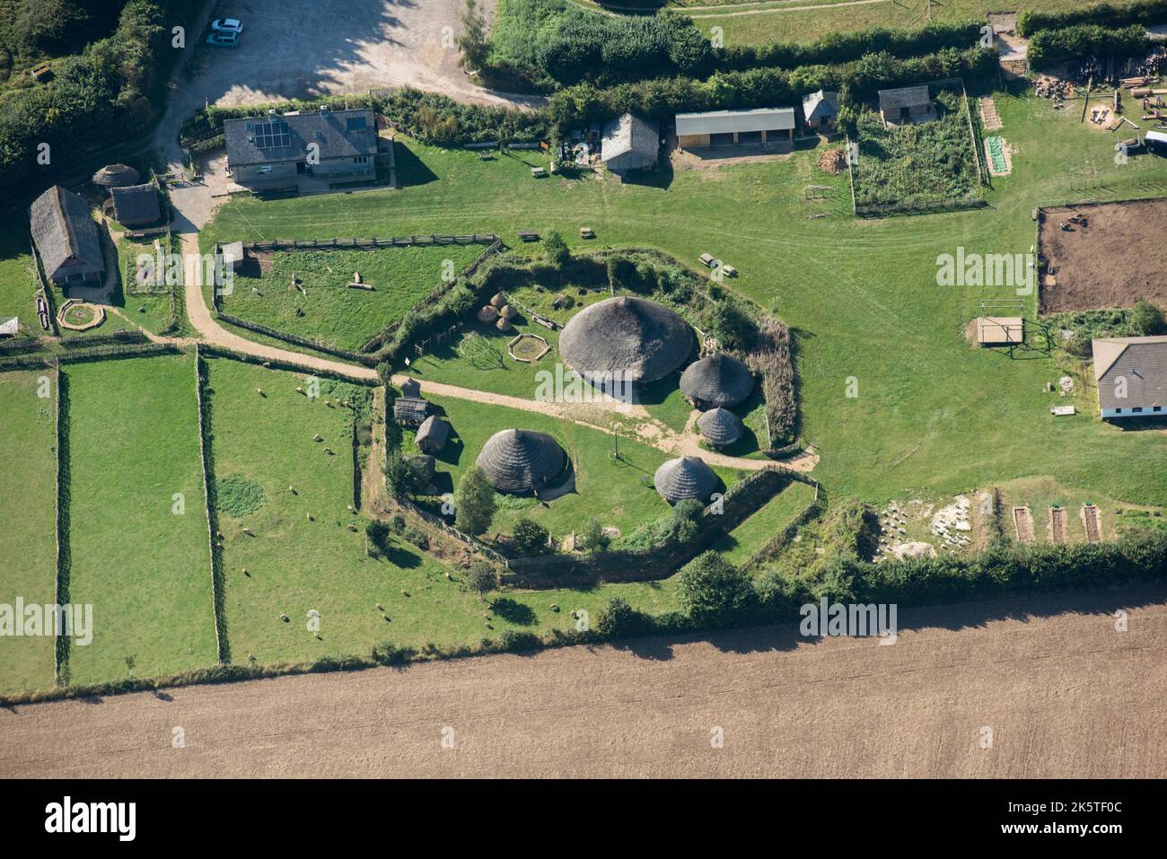 Ancient farming reconstruction hi-res stock photography and images - Alamy