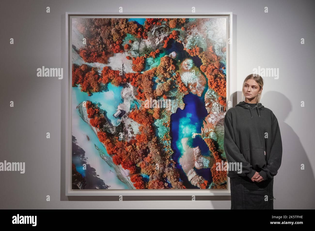 London, UK. 10th October, 2022. Broken Spectre by Richard Mosse at 180 ...