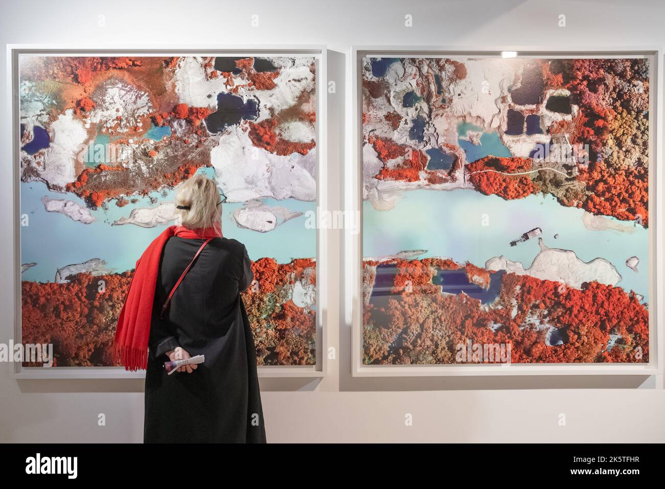 London, UK. 10th October, 2022. Broken Spectre by Richard Mosse at 180 ...