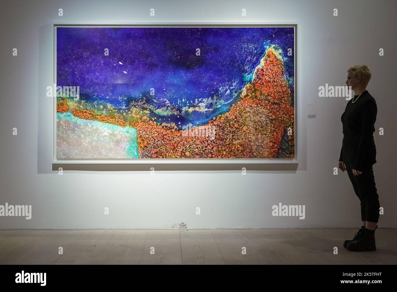 London, UK. 10th October, 2022. Broken Spectre by Richard Mosse at 180 ...