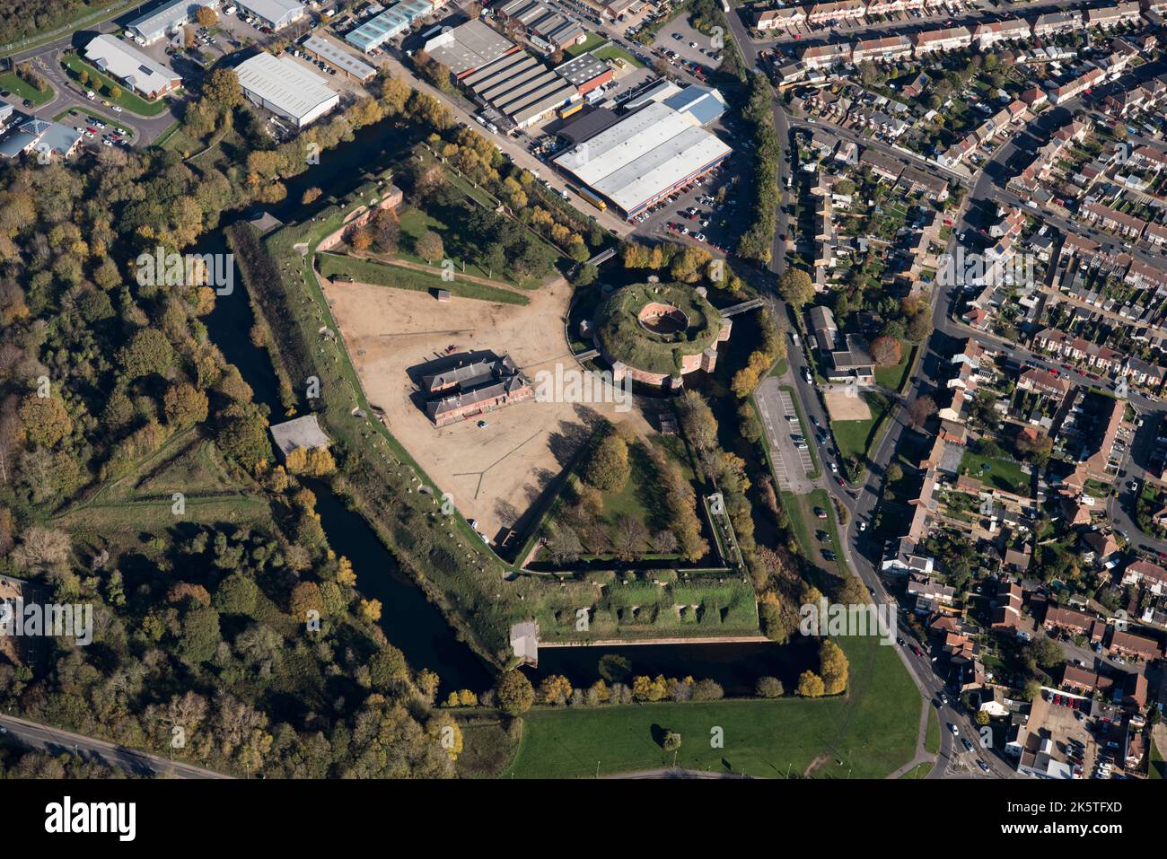 Fort Brockhurst, one of the Palmerston Forts in Gosport built in the ...