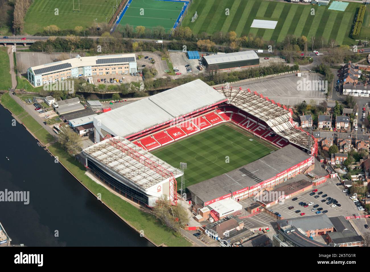 City Ground, home of Nottingham Forest Football Club, Nottinghamshire ...