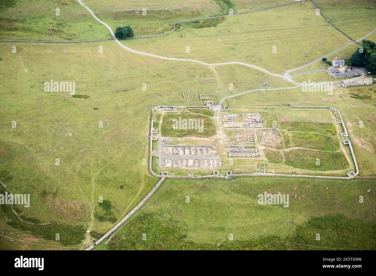 Housesteads Roman fort, Northumberland, 2018 Stock Photo - Alamy