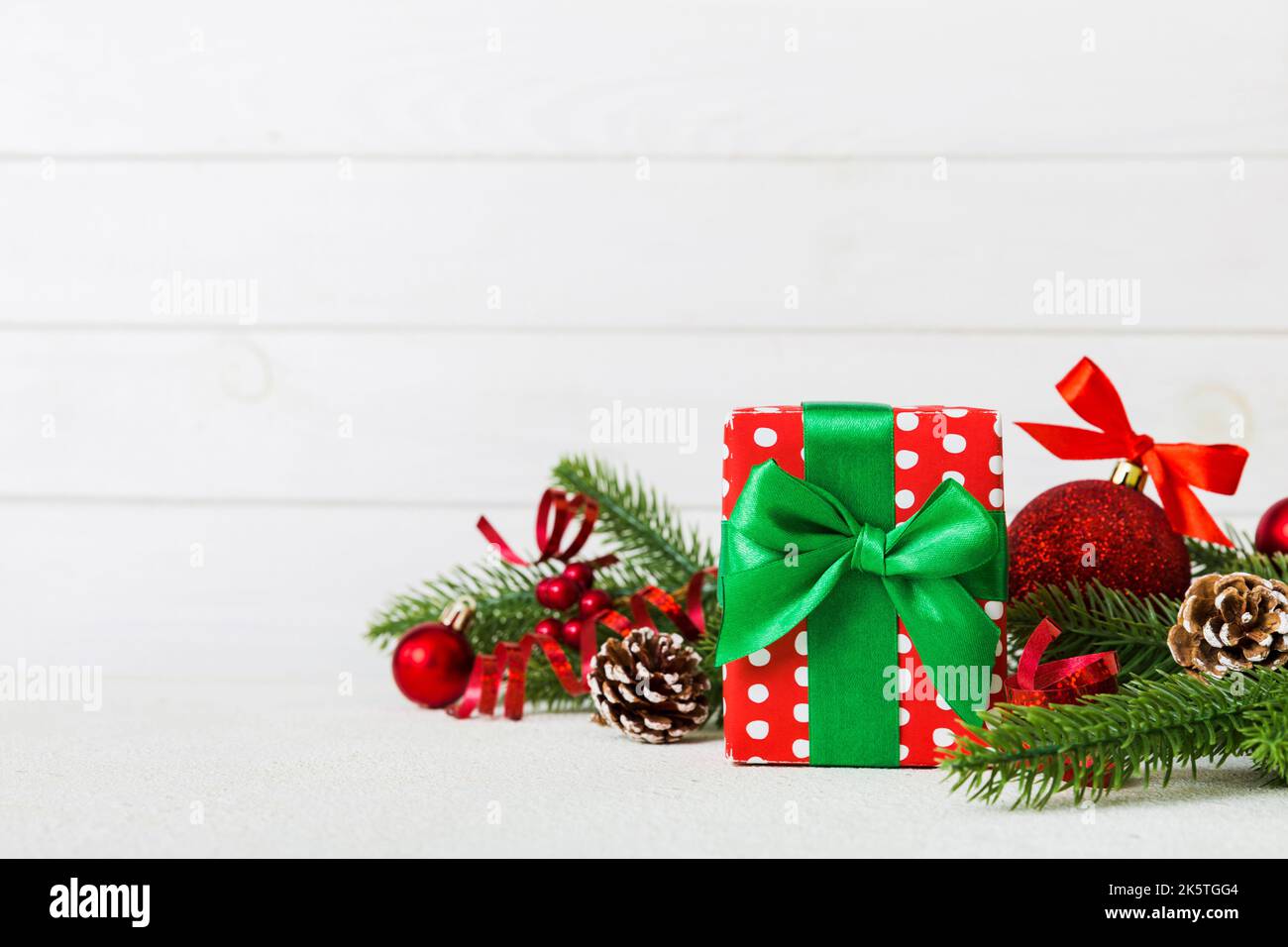 New Year Christmas tree toy, branches of a christmas tree, New Year ...