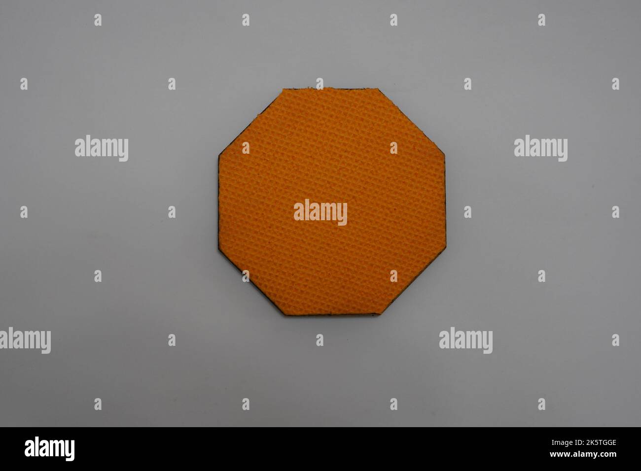 various geometric signs in front of a colored background Stock Photo ...