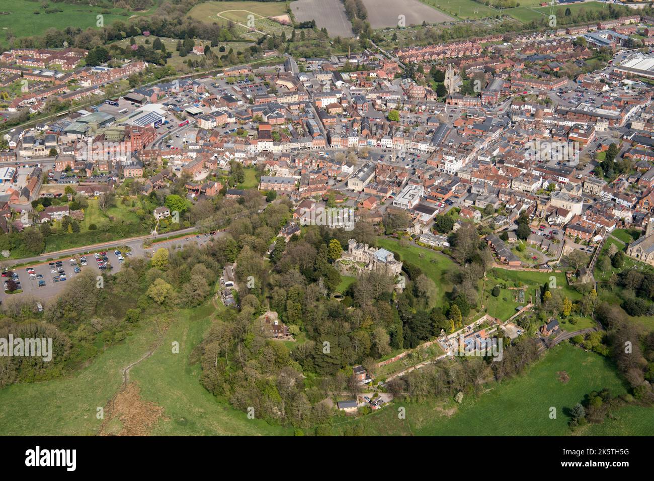Devizes Castle and town, Wiltshire, 2017 Stock Photo - Alamy