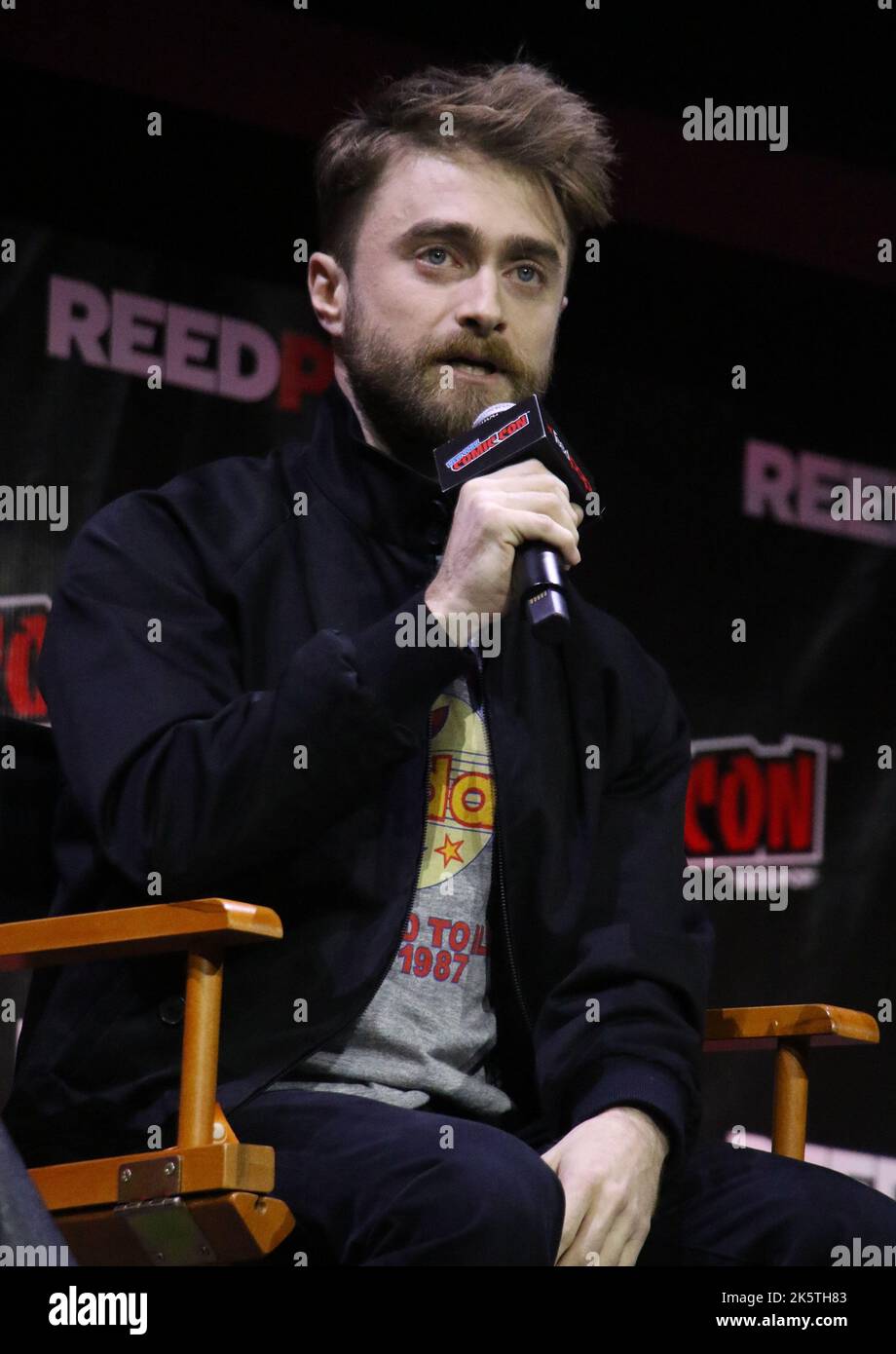 October 09, 2022 Daniel Radcliffe, attend New York Comic Con 2022 ...