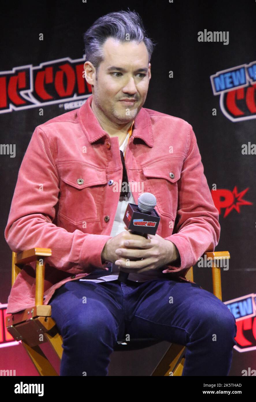 October 09, 2022 Eric Appel attend New York Comic Con 2022 presents ...